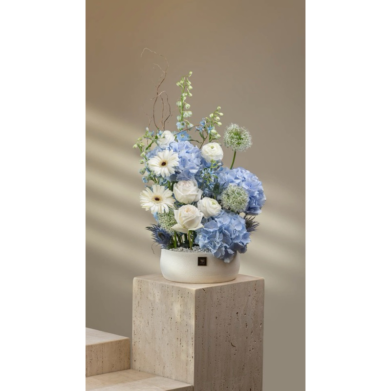 Jual hydrangea style greeniest bouquets bucket buket bunga segar fresh ...