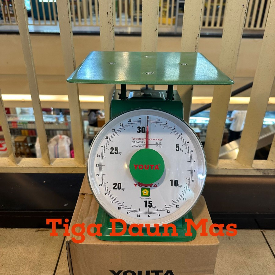 Jual Timbangan Duduk Jarum Youta 30 Kg Rata Timbangan Manual Kualitas Vietnam Youta 30 Kg Rata ...