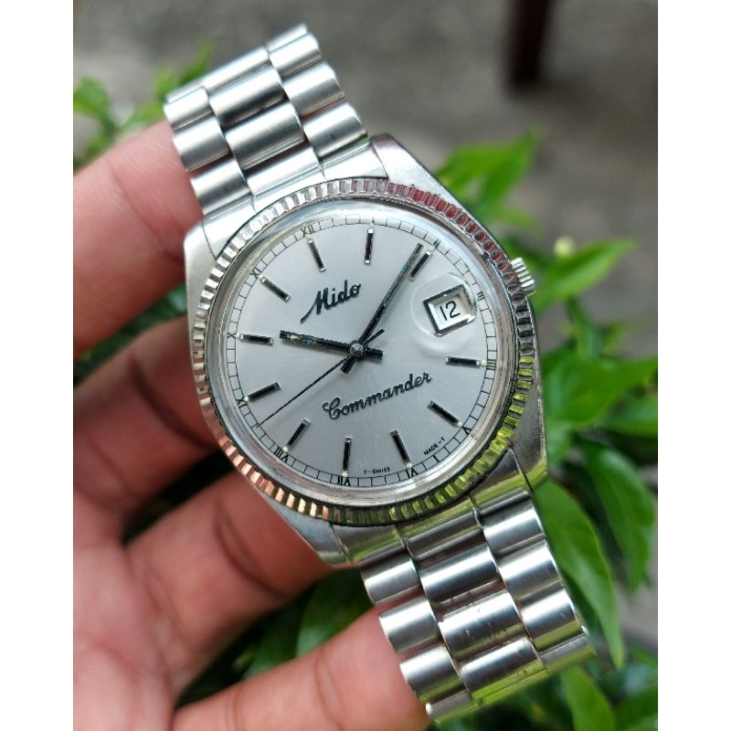 Jual Jam Tangan Mido Commander President Automatic All Original 8228 ...