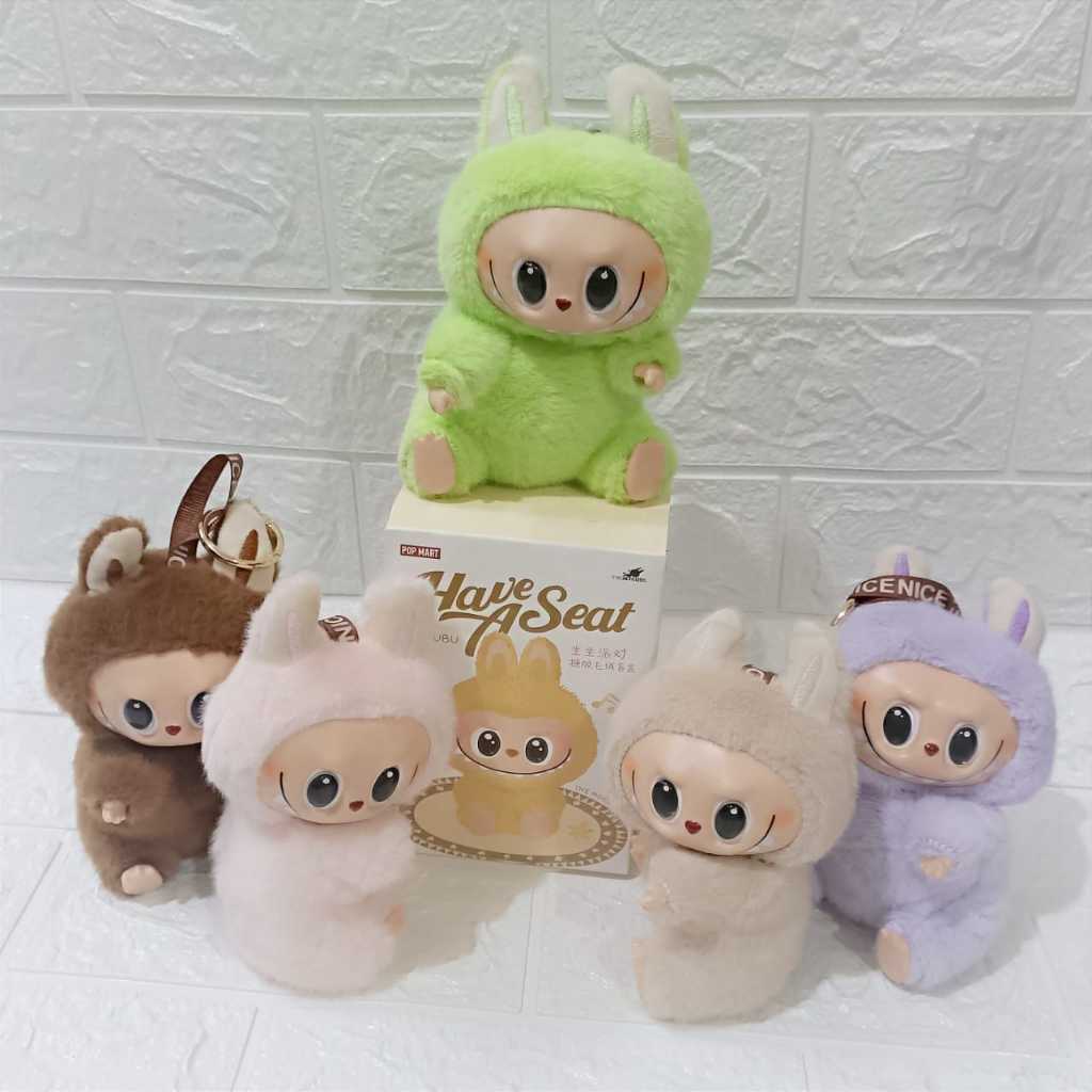 Jual Boneka Labubu Duduk The Monster Boneka lucu lagi viral bisa buat ...