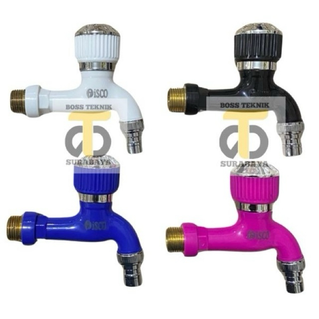 Jual kran air taman isco drat kuningan model bulat mahkota drat ...