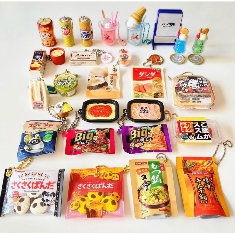Jual Various Assorted Food Gotochi Gashapon Japan Gacha Trinkets ...
