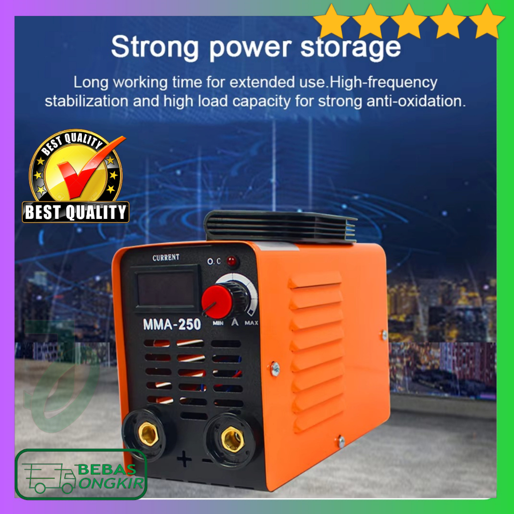 Jual Travo Mesin Las Listrik Adjustable Mini Welding Machine 250A ISFRIDAY MMA-250 | Shopee ...