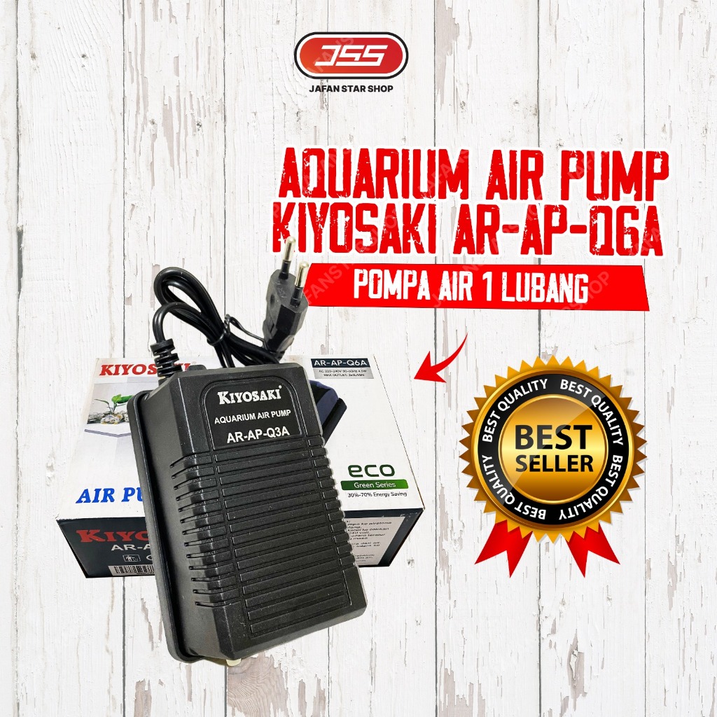 Jual KIYOSAKI AP-999 AIR PUMP AERATOR 1 LUBANG X99 AQUARIUM | Shopee ...