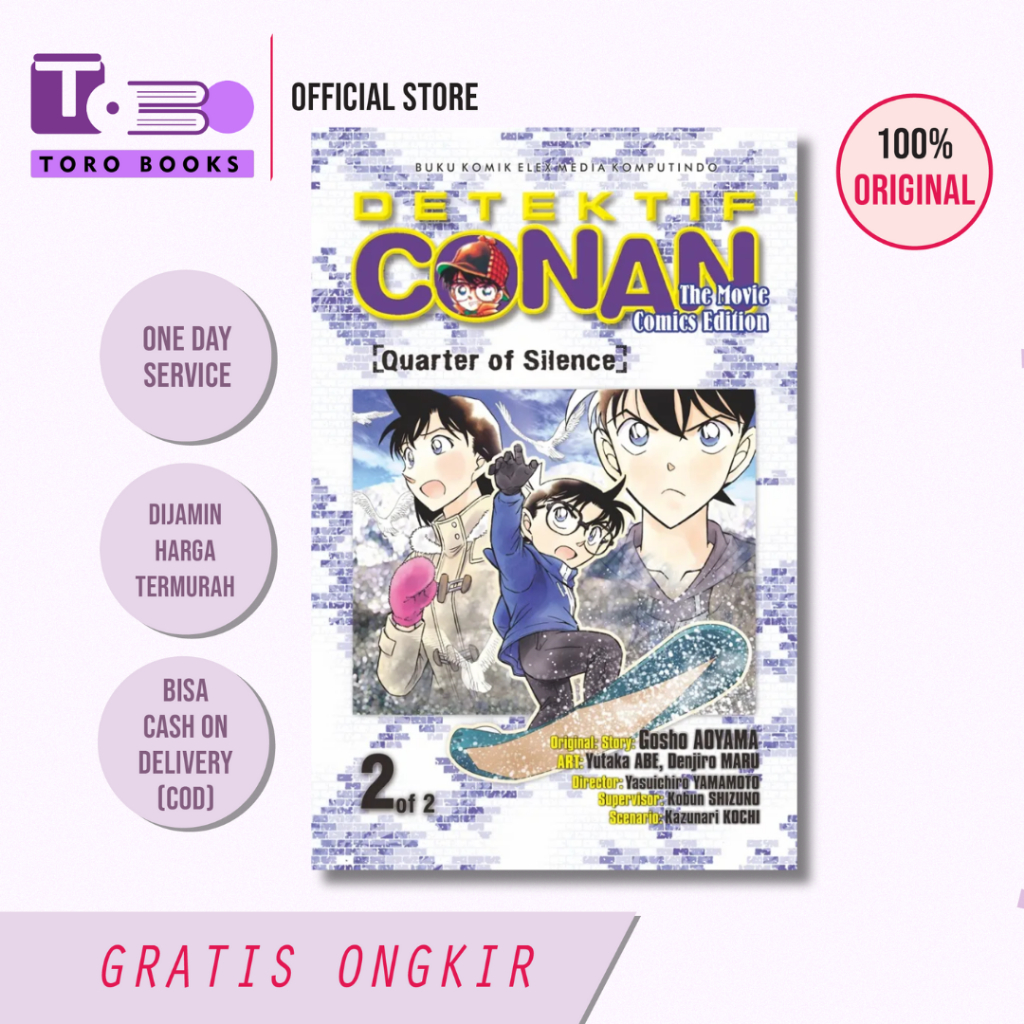 Jual Detektif Conan The Movie: Quarter of Silence | Shopee Indonesia