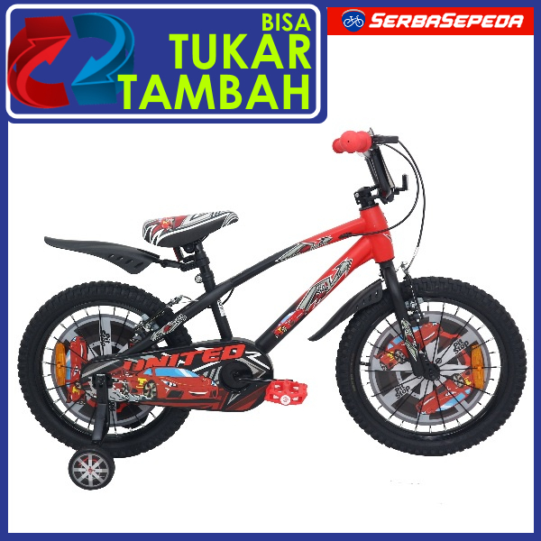 Jual Sepeda Anak United 12/16/18/20 Inci Pit Stop | Shopee Indonesia