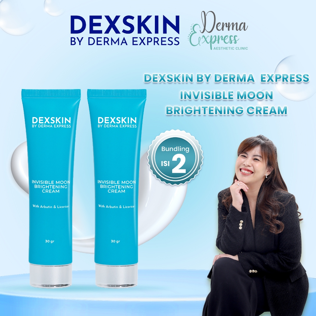 Jual DEXSKIN BY DERMA EXPRESS Invisible Moon Brightening Cream 30gr ...