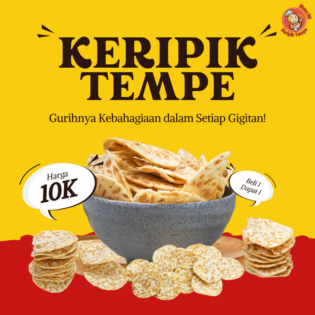 Jual Keripik Tempe Mama Uti / Kripik Tempe Sagu Spesial / Keripik Sagu ...