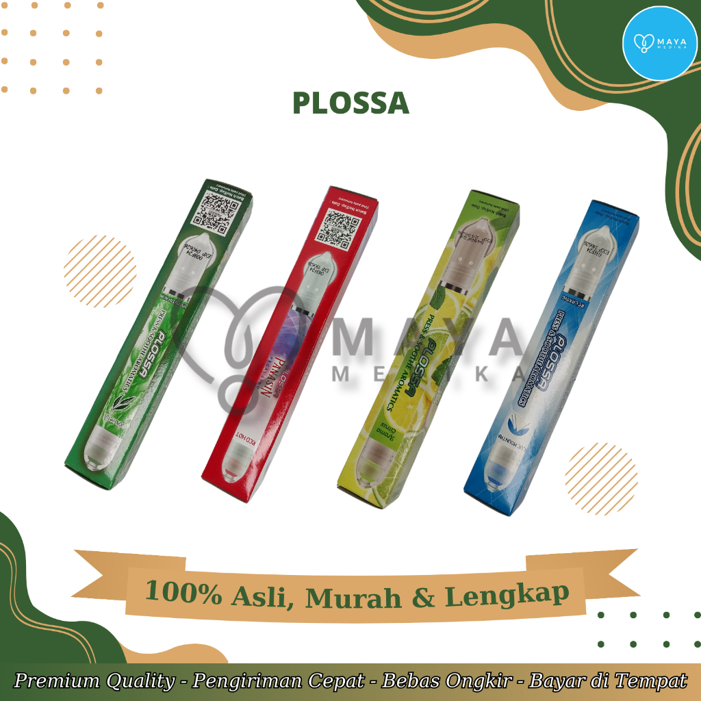 Jual Plossa Minyak Angin Aromaterapi Inhaler | Shopee Indonesia