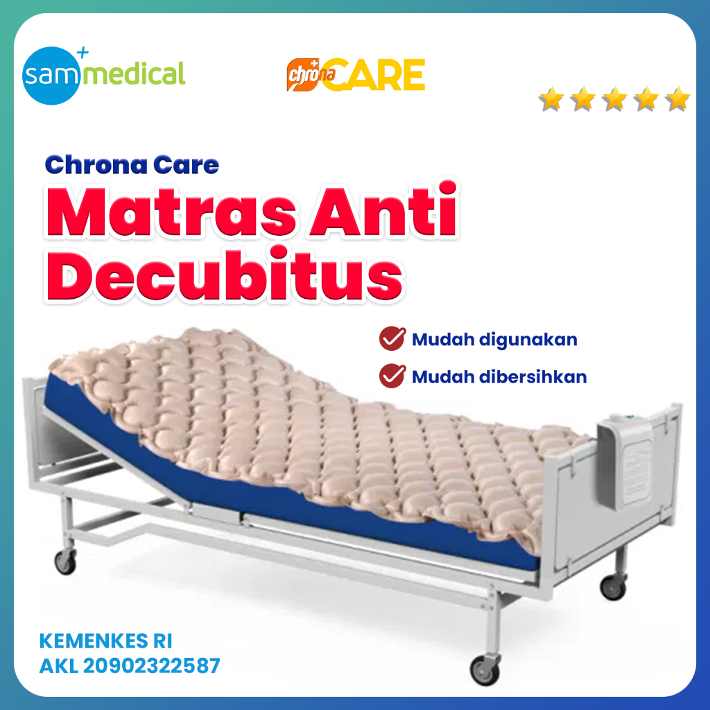 Jual Chrona Kasur Anti Decubitus + Pump / Matras Dekubitus / Kasur anti ...