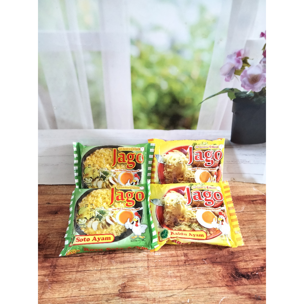 Jual (10 PCS) MIE JAGO MIE INSTAN KUAH JAGO | Shopee Indonesia