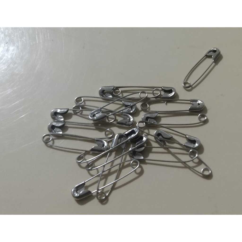 Jual Peniti Besi Jilbab/ Peniti Besi Mini/Kecil Ukuran 27x6mm Jual Per ...