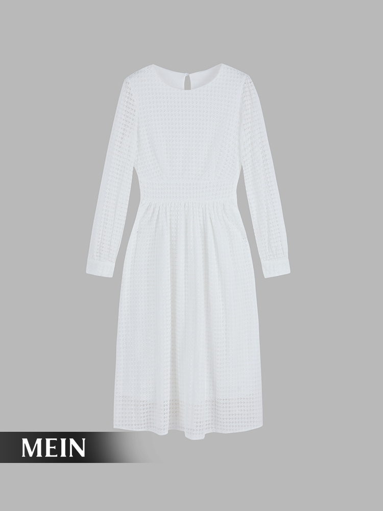 Jual [MEIN][NEW ARRIVAL] ELEGANT Gaun Midi Gaya Korea yang Anggun Gaun ...