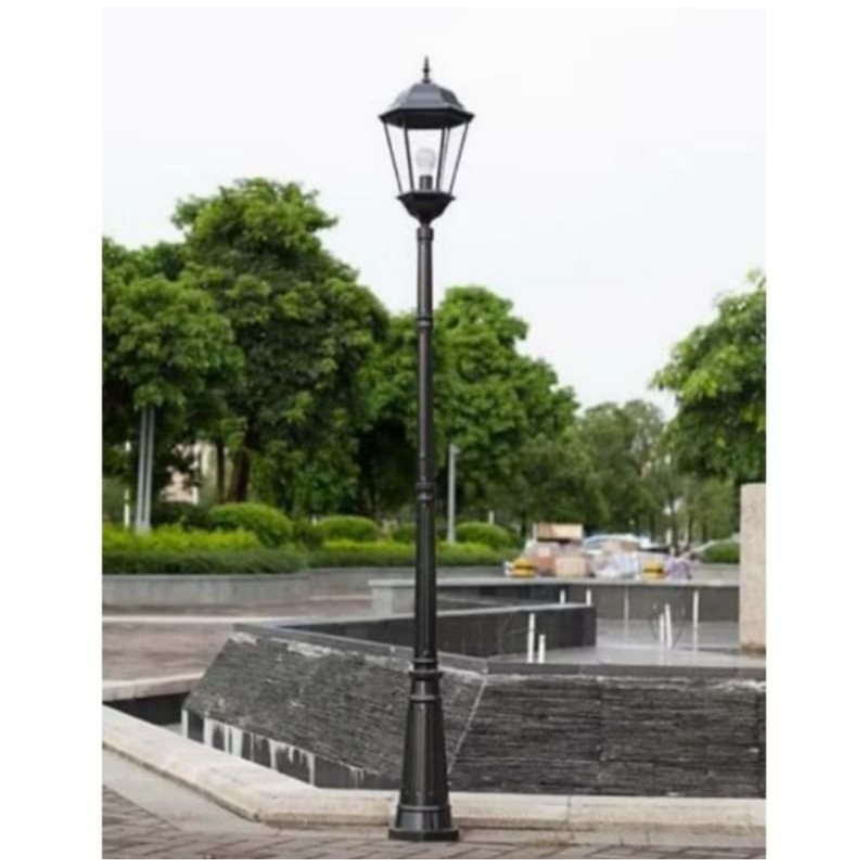 Jual ⭐GARANSI⭐LAMPU TAMAN LAMPU TIANG OUTDOOR TINGGI 3M | Shopee Indonesia