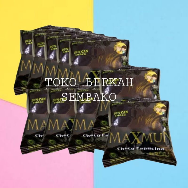 Jual (PACK) Chiki MAXMUN Choco Cappucino Snack 8gr Isi 10Pcs | Shopee ...