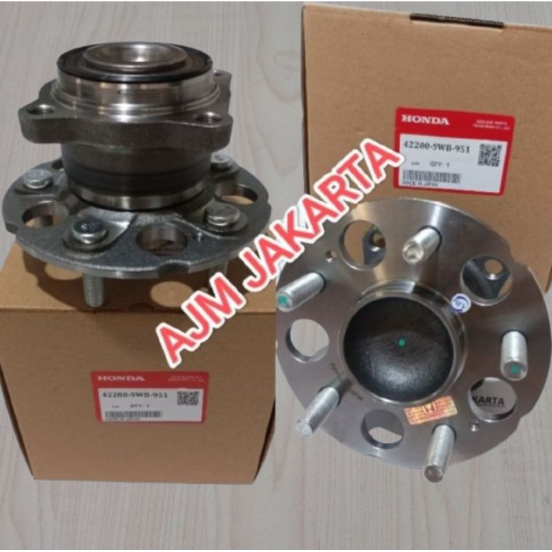 Jual Bearing laher lahar nap wheel hub roda belakang honda odyssey RB1 ...