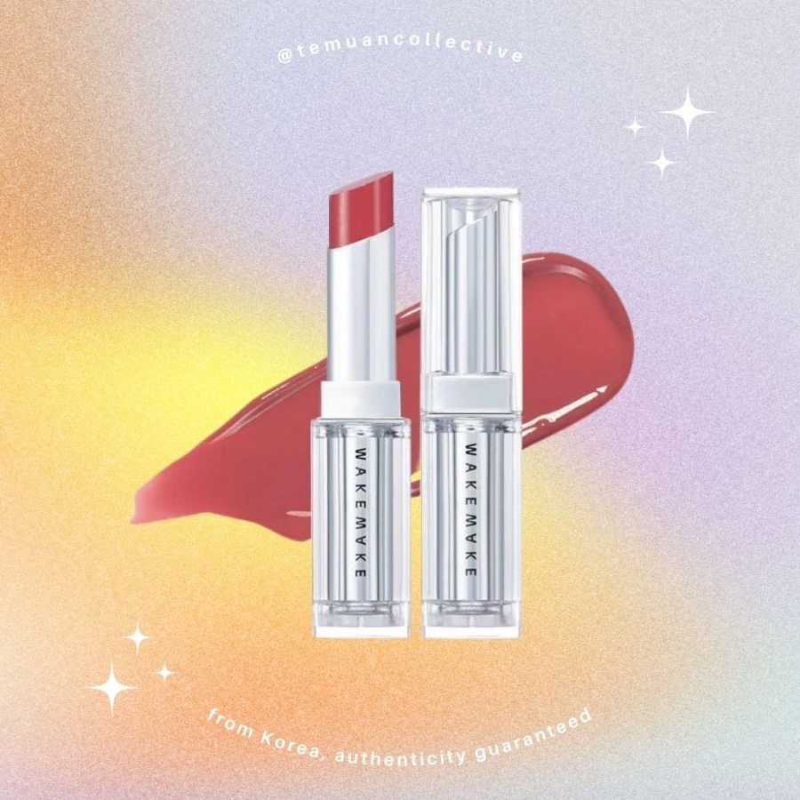 Jual WAKEMAKE Dewy Gel Glaze Stick - Long Lasting Glossy Lipstick Wake ...