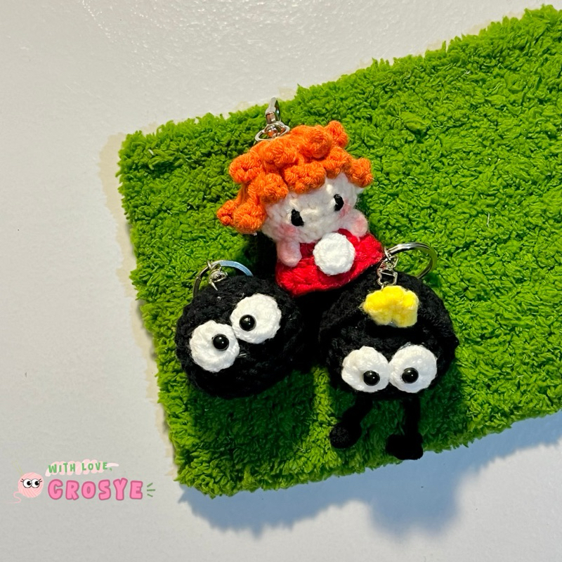 Jual [CROSYE] Amigurumi Plushies Susuwatari Ghibli Crochet | Shopee ...
