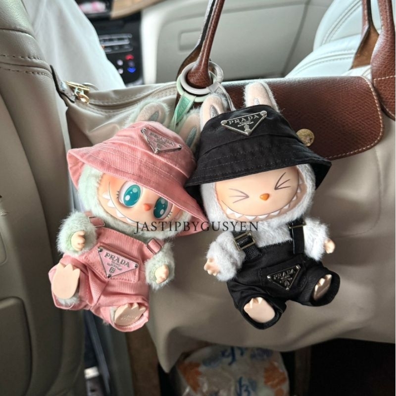 Jual [READYSTOCK🇲🇨] LABUBU PRADA SET | LABUBU PRADA OVERALL LABUBU V2 ...