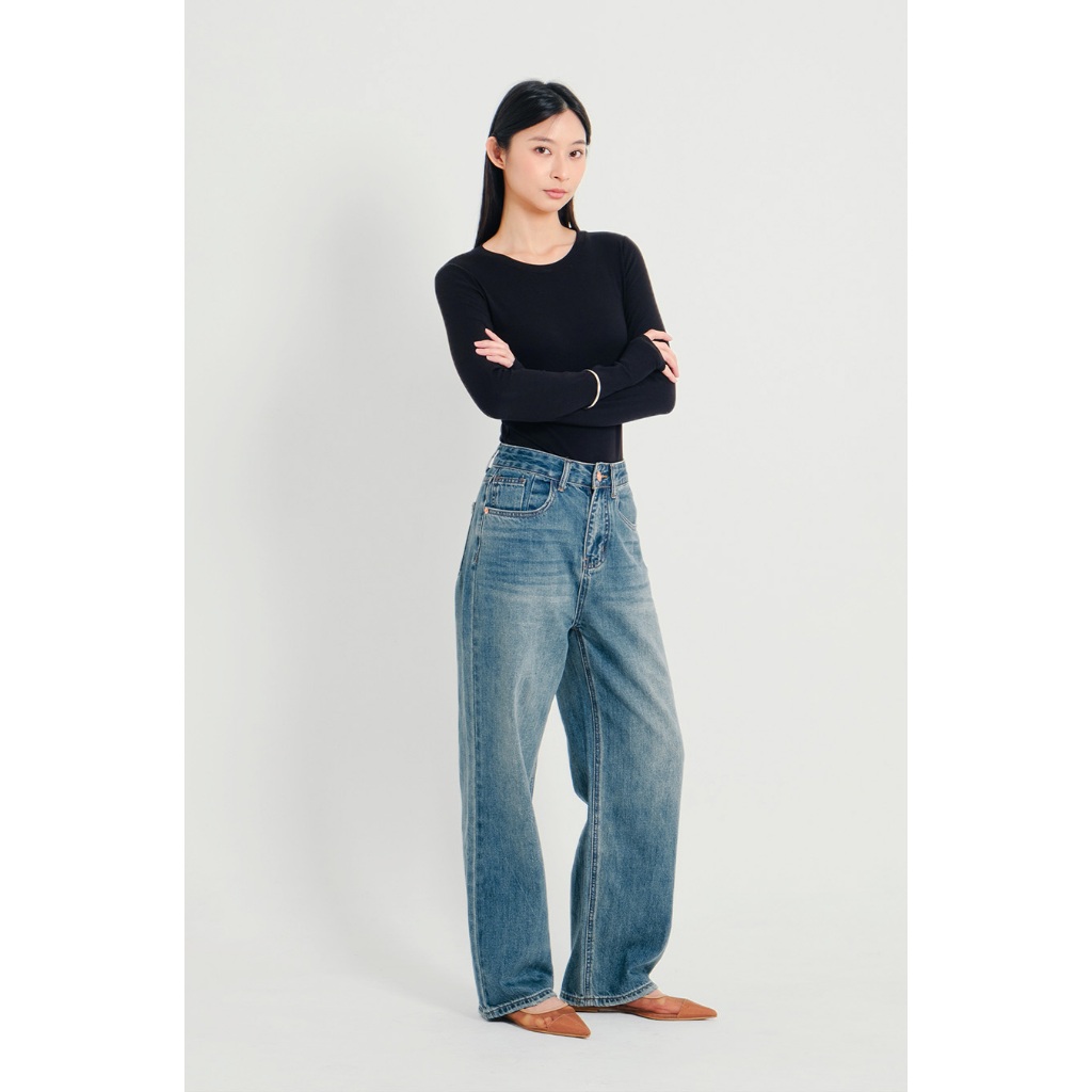 Jual ODIVA Fazrel Baggy Relaxed Jeans | Shopee Indonesia