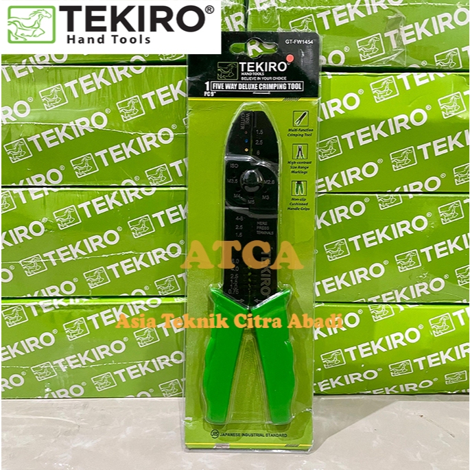 Jual TEKIRO Tang Press Skun Lima Fungsi 9 Inch / Five Way Deluxe ...