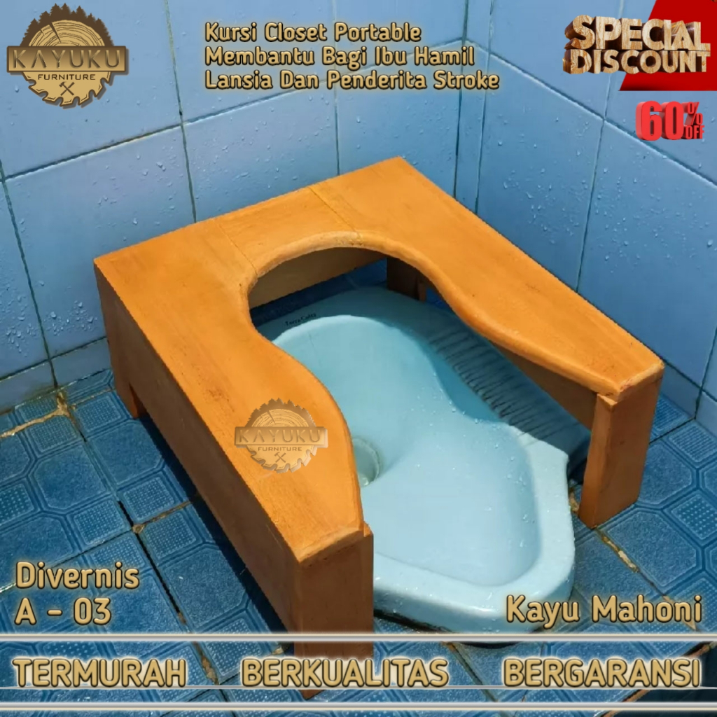 Jual Kursi Wc Model A03 Termurah Terlaris kursi wc Kursi closet wc ...