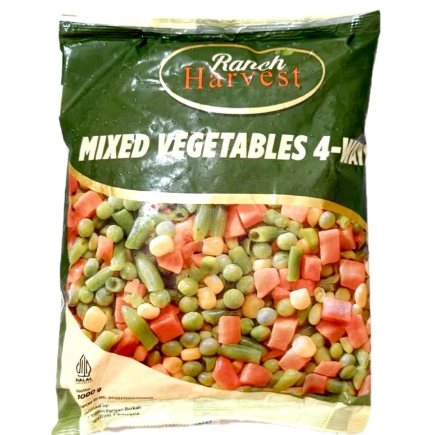 Jual Ranch Harvest Vegetable Mix 4 Way 1 Kg | Shopee Indonesia