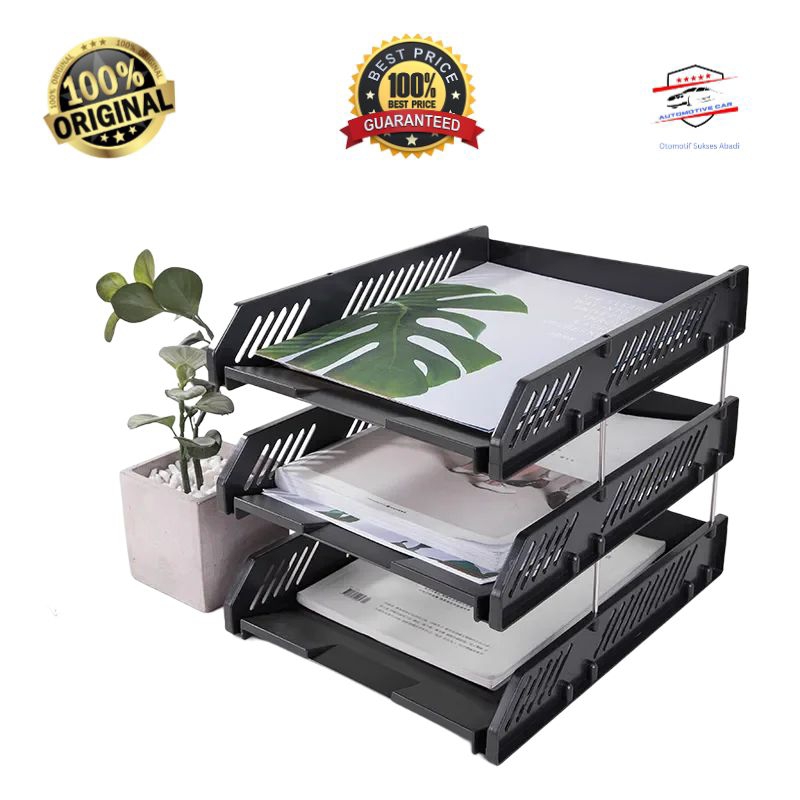 Jual File Tray / Paper Tray / Tempat penyimpanan Dokumen / 3 - 2 ...