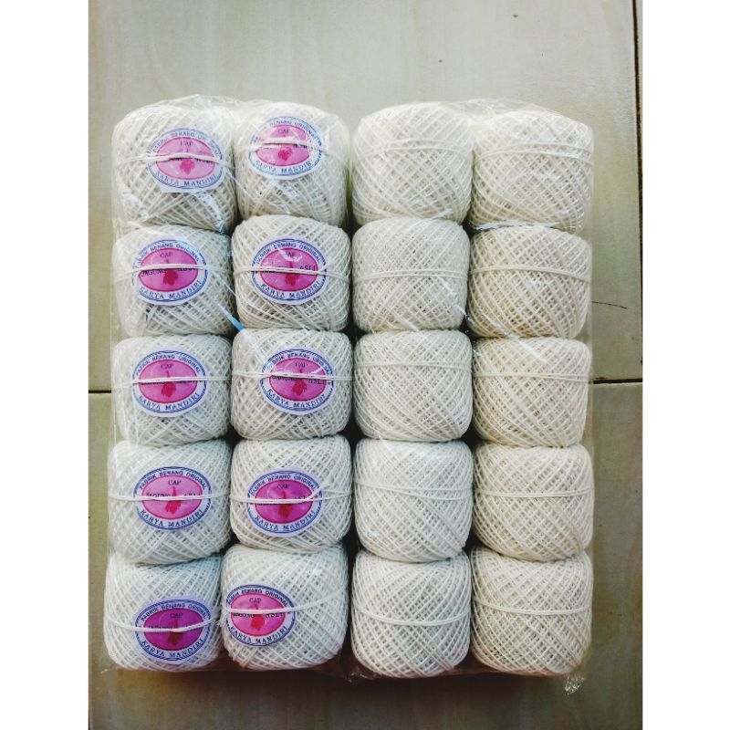 Jual Benang Bol / Benang Kasur Cap Jagung Besar 1 pack Isi 10 pcs ...
