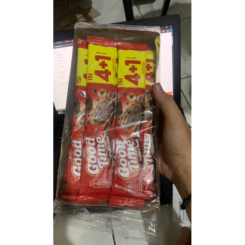 Jual GOOD TIME COOKIES 4+1 (1 BOX ISI 12 sachet) | Shopee Indonesia