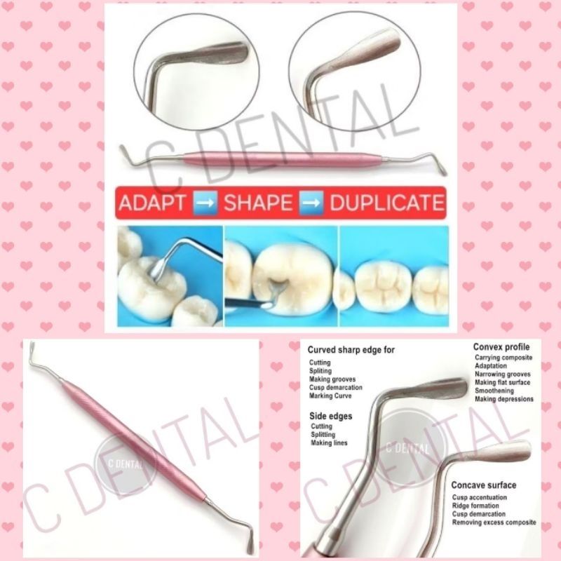 Jual Dental Occlusal Duplicate Instrument Shaping Composite Filling ...