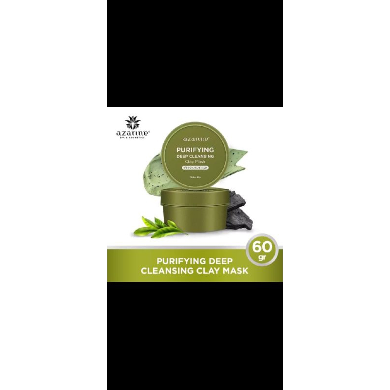 Jual Azarine Purifying Deep Cleansing Clay Mask 60gr | Shopee Indonesia