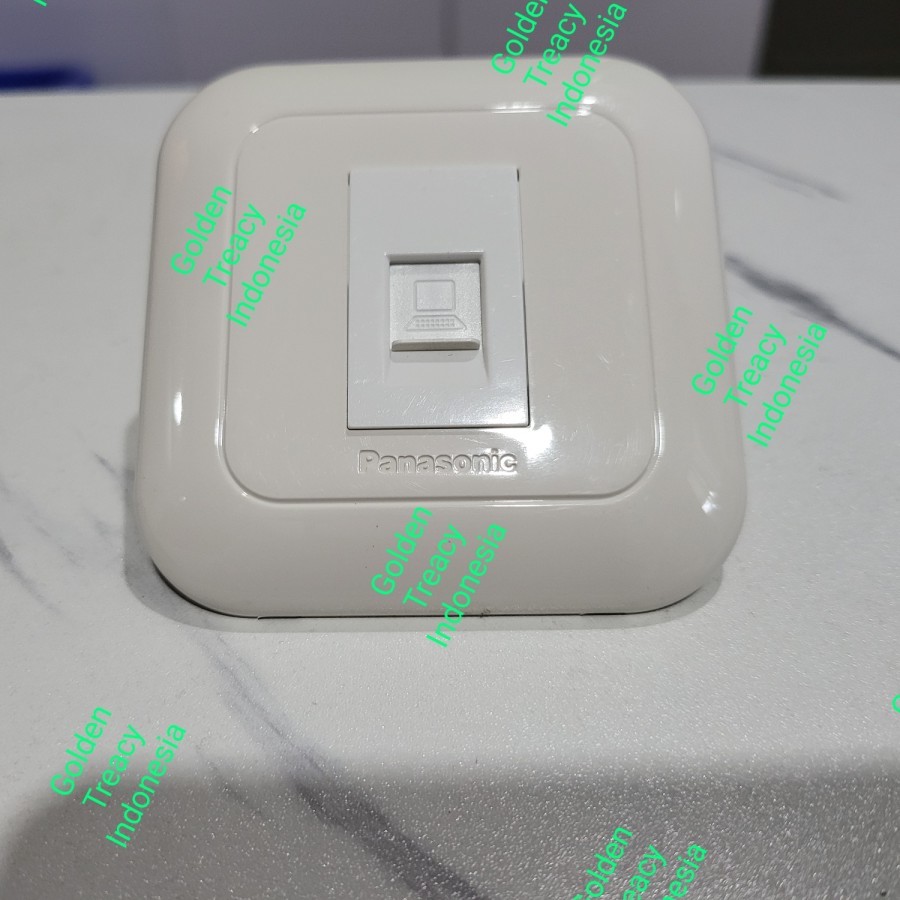 Jual Panasonic stop socket soket outlet data LAN cat 6 cat6 cat6e ...