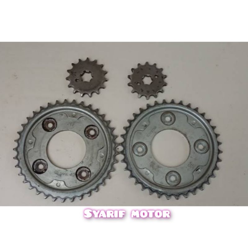 Jual Gir Set Gear Depan Belakang Honda Blade Pnp Revo Absolute Ori ...