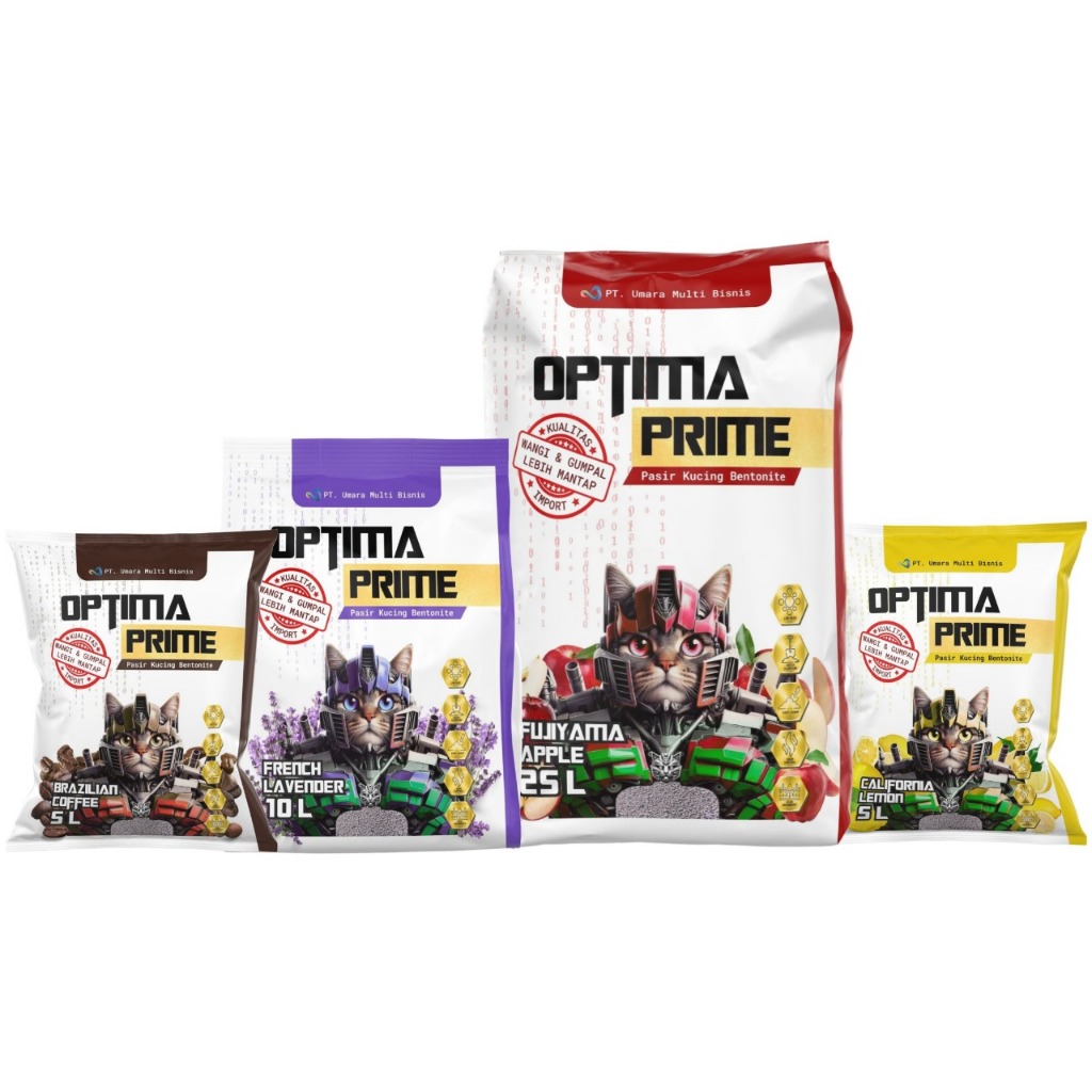 Jual (Kualitas Import) Pasir Gumpal Wangi OPTIMA PRIME 5 LITER / Pasir ...