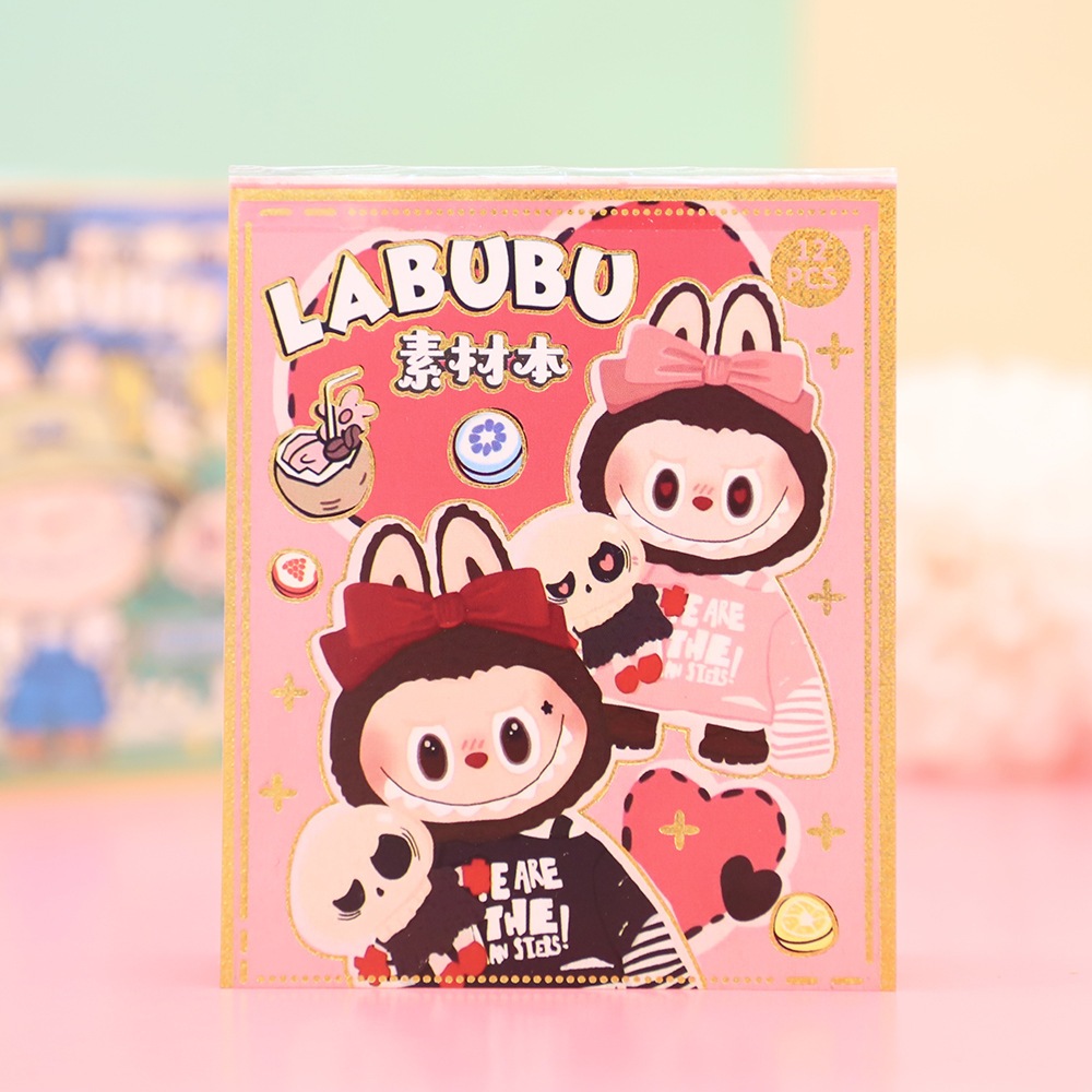 Jual GM -BUKU STIKER LUCU | STICKER BOOK | LABUBU | CAPYBARA | CAPIBALA ...