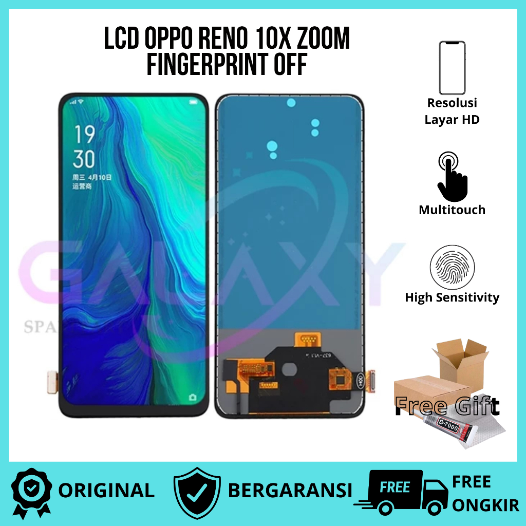 Jual LCD TOUCHSCREEN OPPO RENO 10X ZOOM SUPER NON FINGERPRINT ORIGINAL ...