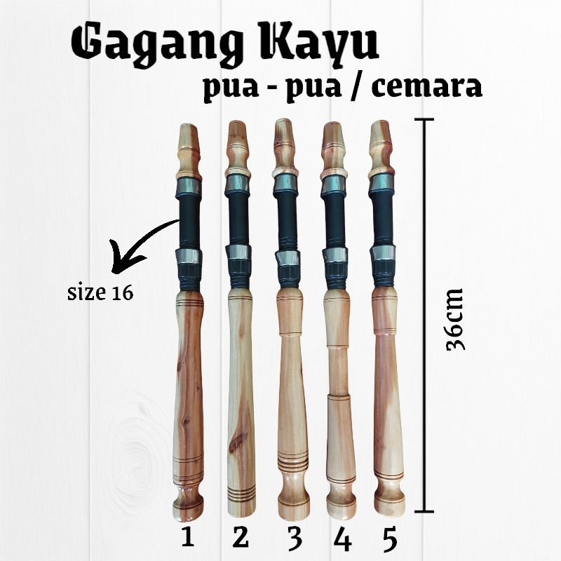 Jual Reel seat DPS 16 + Gagang kayu cemara / pua - pua | Shopee Indonesia