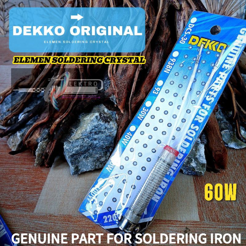 Jual Element | Elemen Solder DEKKO ORIGANAL KOREA 40W 60W DS40N DS60N ...
