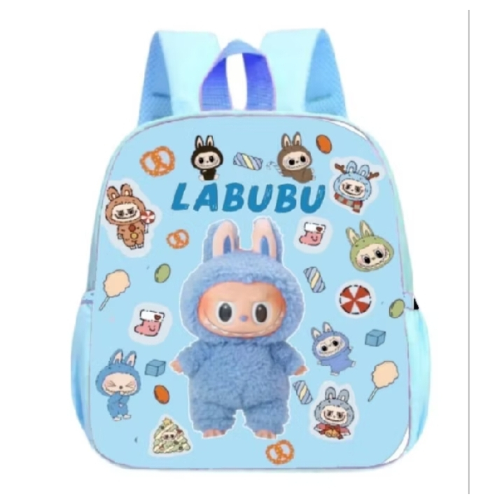 Jual Tas labubu/ Tas Rangsel anak PAUD TK karakter labubu/Tas sekolah Anak perempuan laki laki ...