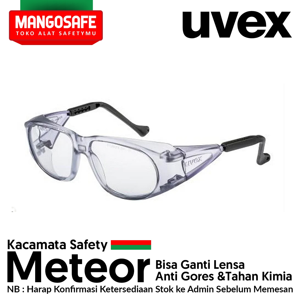 Jual Kacamata Kerja Safety UVEX METEOR Working Glasses Supravision ...