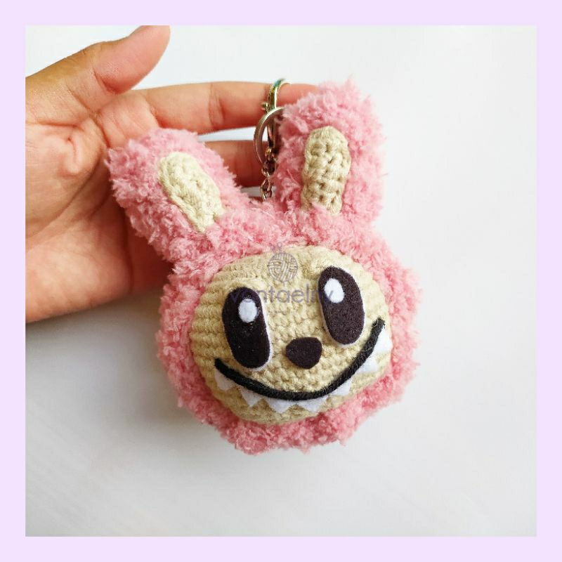 Jual [CROCHET] KEYCHAIN AMIGURUMI DOLL LABUBU PREMIUM HANDMADE ...