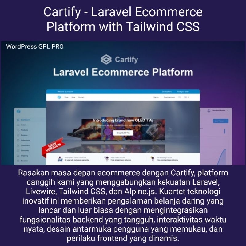 Jual Cartify - Laravel Ecommerce Platform with Tailwind CSS | Shopee ...