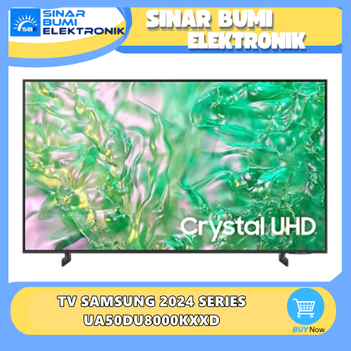 Jual SAMSUNG 50DU8000 SMART TV CRYSTAL UHD 4K 50 INCH - UA50DU8000KXXD ...
