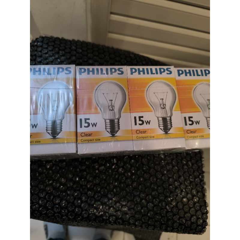 Jual Lampu philips pijar 15w clear E27 philips | Shopee Indonesia