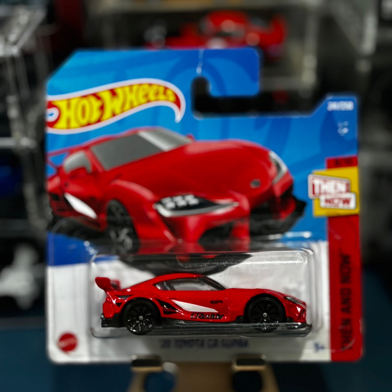 Jual Hot Wheels ‘20 Toyota GR Supra Red [Short Card] | HW Then and Now ...