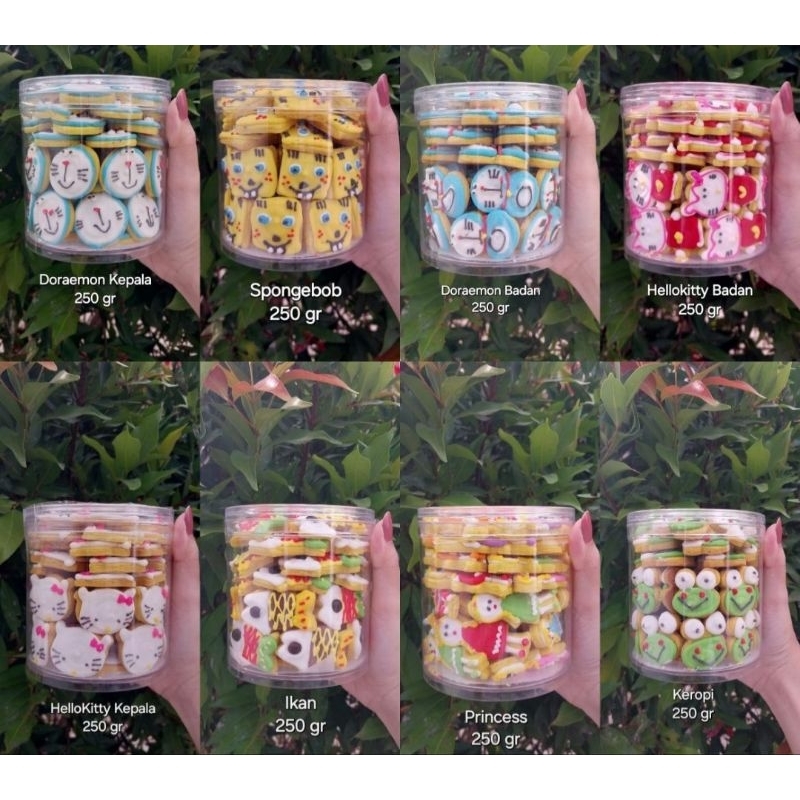 Jual Cookies Karakter Nastar Premium Bola Coklat Lontong Paris Sagon ...