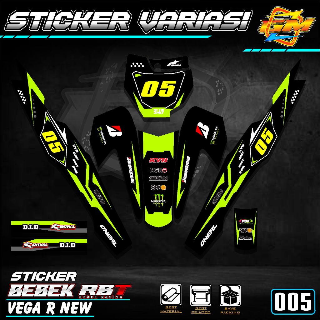 Jual Section ticker RBT VEGA R NEW rbt VEGA BEBEK MODIF SUPERMOTO YZ ...