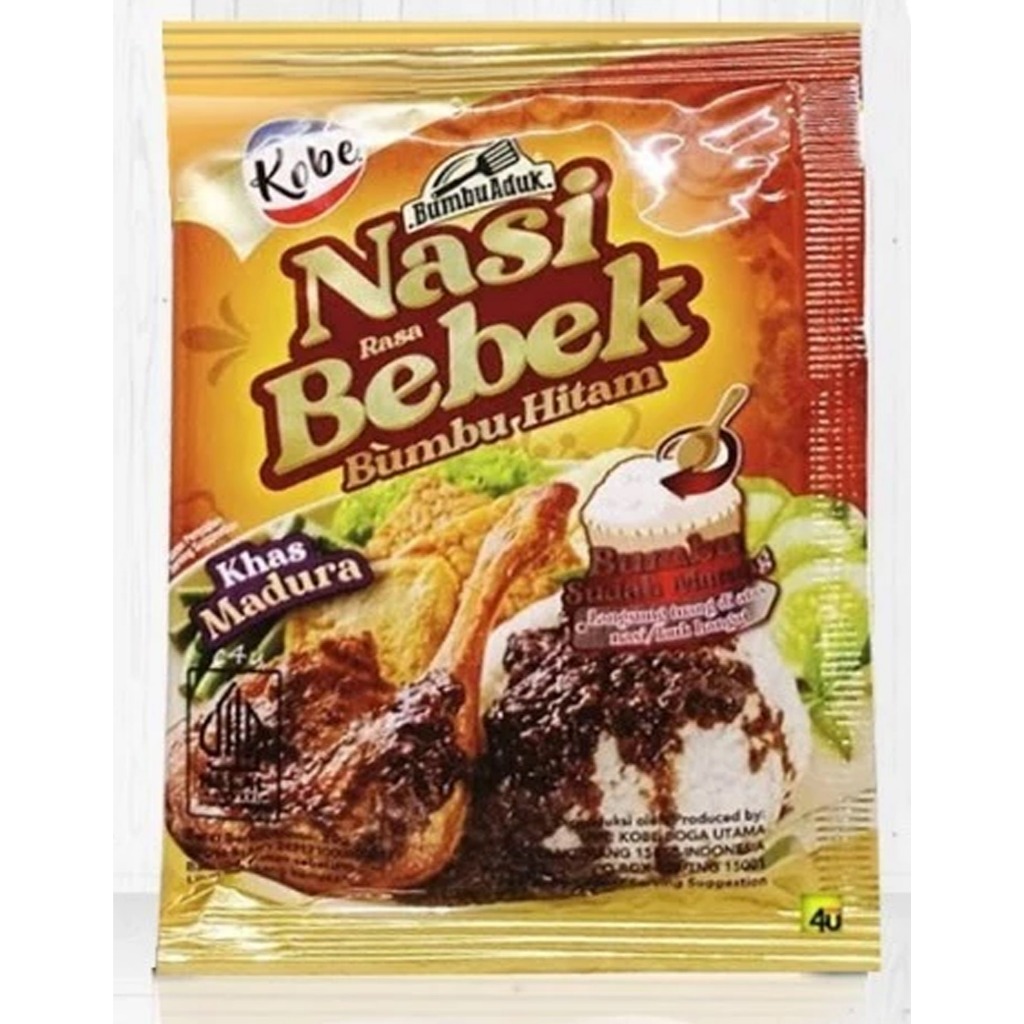 Jual Kobe Bumbu Nasi Bebek Bumbu Hitam 20gr | Shopee Indonesia