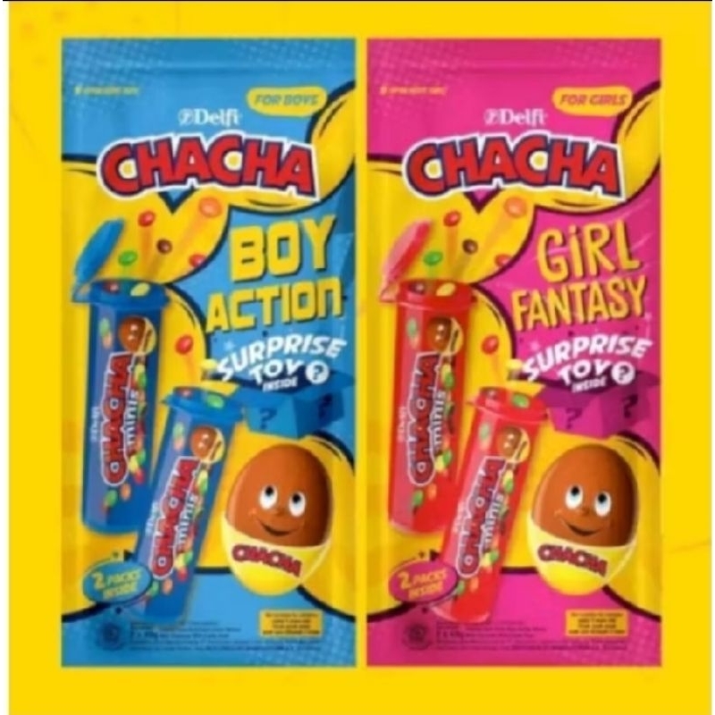 Jual ChaCha Surprise Toy permen plus mainan | Shopee Indonesia
